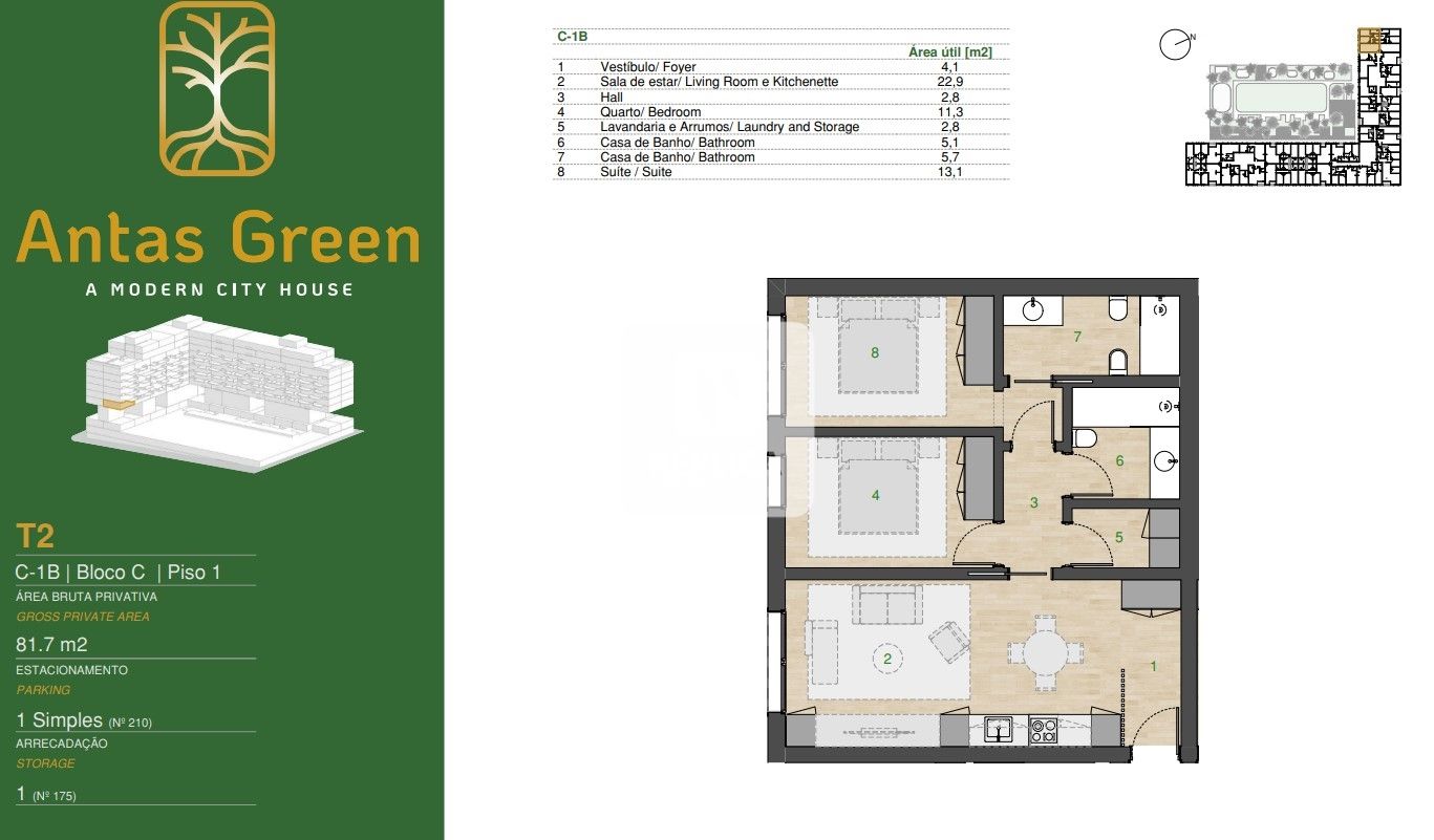 Antas Green, Porto, Porto / 2.000 € - Réplica - Agência Imobiliária no ...